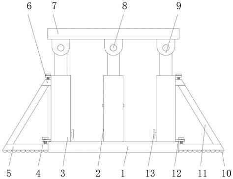 一种建筑用防倾斜可调角度型脚手架的制作方法