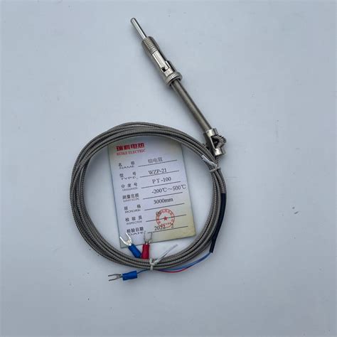 Thermal Can Temperature Sensor Wire Can K Can E And Can Pt100 Zen