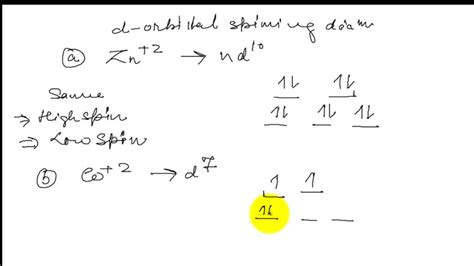 Solveddraw The D Orbital Splitting Diagrams For The Octahedral