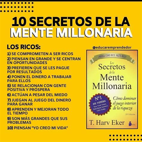 Libro — Los Secretos De La Mente Millonaria De Harv Eker 40 Off
