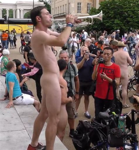 Naked French Man At WNBR London