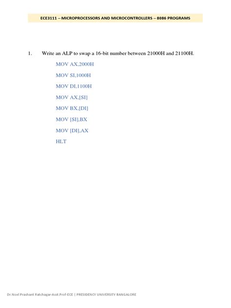 Mpmc Module 02 Programs Npr Pdf Manufactured Goods X86