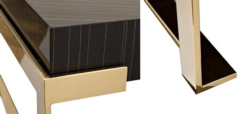 Кофейный стол Mercer Golden Geometry по цене 138 200 руб купить в
