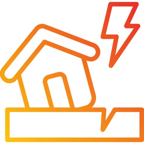 Disaster Generic Gradient Icon