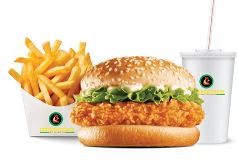 Chicken Fillet Burger Chicken Craze