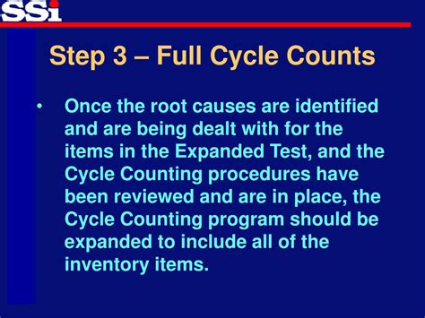 PPT Cycle Counting The Secret To Inventory Accuracy PowerPoint Presentation ID 6665841