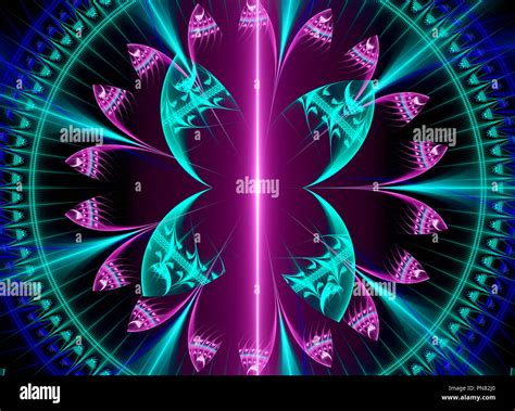 Abstract Fractal Patterns And Shapes Fractal Texture The Colors In
