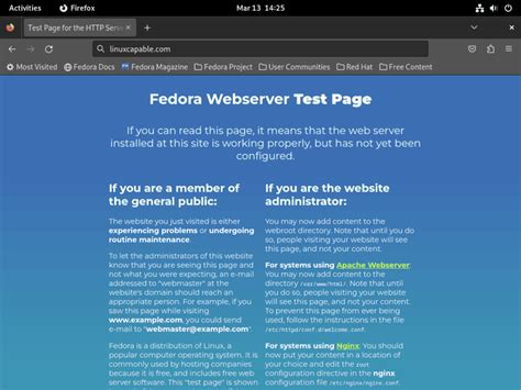 How To Install Apache HTTPD On Fedora Linux LinuxCapable