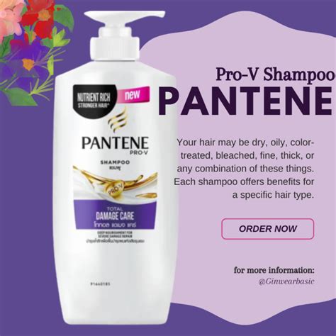 Pantene Pro V Total Damage Care Shampoo 450ml Pantene Pro V Hair Fall