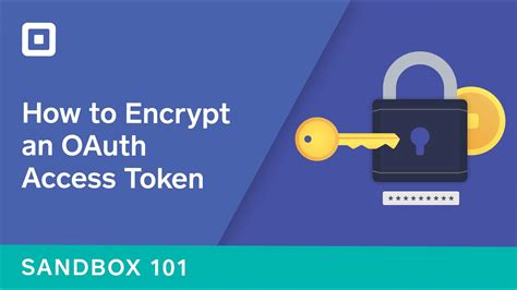 Sandbox 101 How To Encrypt OAuth Access Tokens YouTube