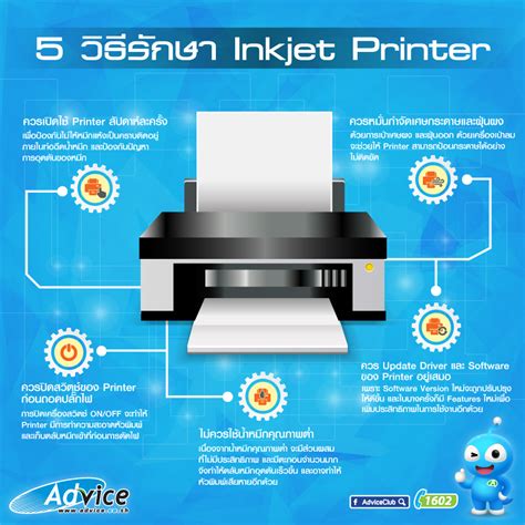 Advice ขอแนะนำ 5 วิธีง่ายๆ ในการรักษาเครื่อง Inkjet Printer ให้อยู่กับคุณไปนานๆ Notebookspec