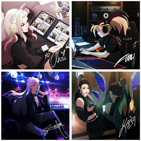 Stream K DA ALL OUT Evelynn Akali Kai Sa And Ahri Speak About Their Personal T By