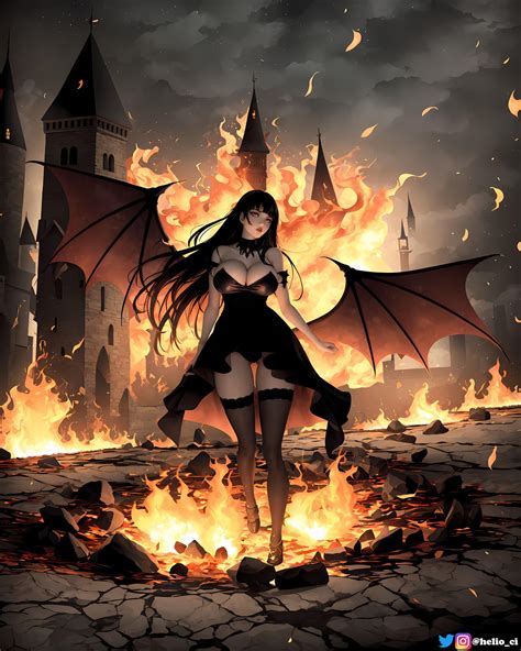 Demongirl By Helio Ci On Deviantart