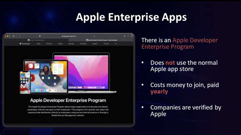 엔터프라이즈 ios 앱을 개발하는 방법 앱 스토어 app store 를 거치지 않음 [기술 기고 게시판] 델파이 c