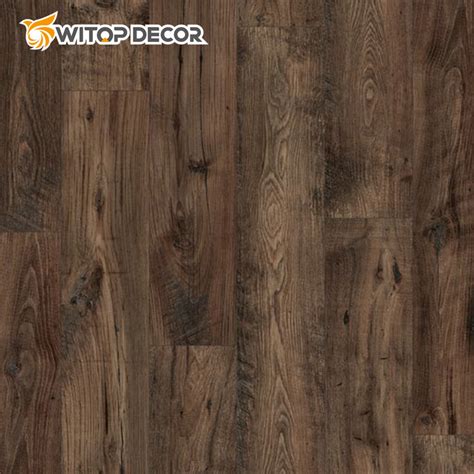Wooden Pattern Waterproof Self Adhesive Lvt Spc Pvc Floor Vinyl Tile