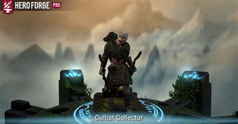 Cultist Collector Made With Hero Forge