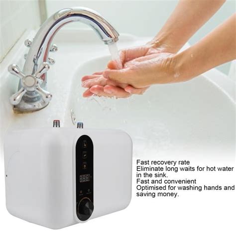 Chauffe Eau Lectrique Chauffage De L Eau Pour Salle De Bain Cuisine Lavage V W En Stock