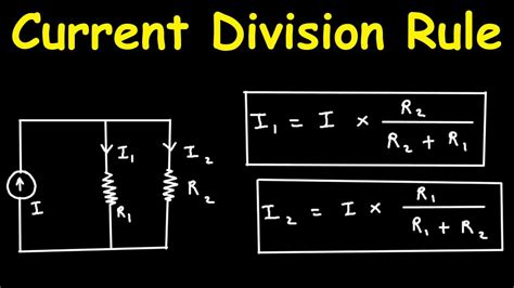 Current Division Rule Solved Example Youtube