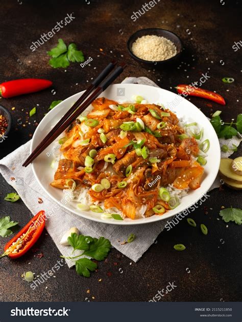 Kimchi Stir Fried Pork Photos Images And Pictures
