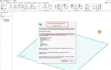 ptc creo elements direct modeling 20 6 1 direct modeling software