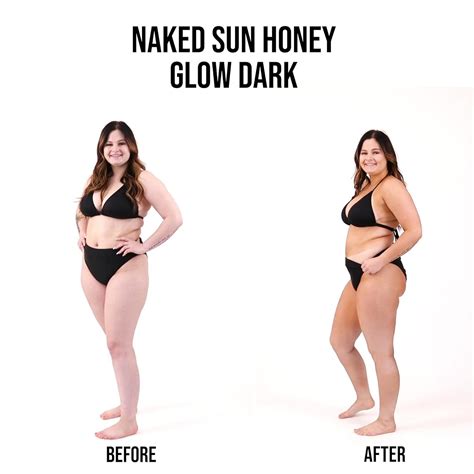 Naked Sun Honey Glow Soluci N Bronceadora En Aerosol De Bronce Oscuro