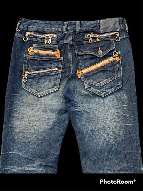le grande bleu l g b 💸bindingoffer💸semantic multi zipper flared