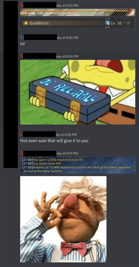 When In Doubt R Ffxiv