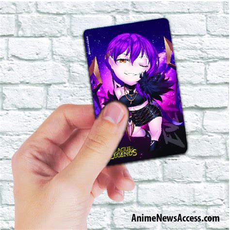 Evelynn Kda Popstar Skin League Of Legends Stickers Fanart Chibi Touch