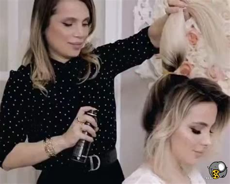 شنیون موی عالی وزیبا فیلو