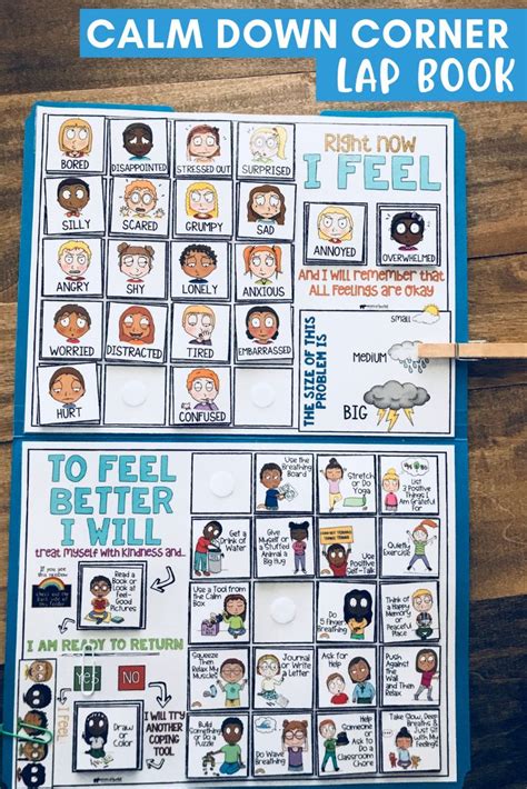 Portable Calm Corner Self Regulation Coping Skills And Mindfulness