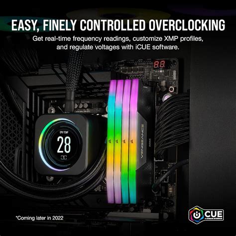 Corsair Vengeance Rgb Ddr5 Ram 32 Gb 2 X 16 Gb 6000 Mhz Cl36 Intel
