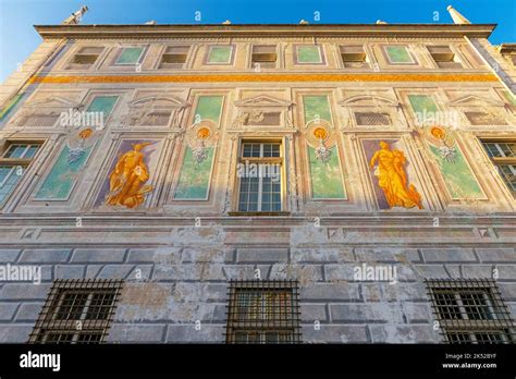The Palazzo San Giorgio Palace Of St George Is A Palace In Genoa