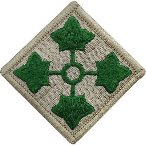 4th Infantry Division Class A Patch Usamm