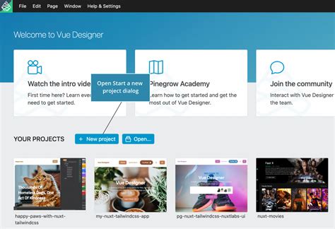 Vue Designer A Visual Ide For Vue Apps Pinegrow Web Editor