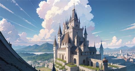 空 天空城 一匹狼のイラスト Pixiv