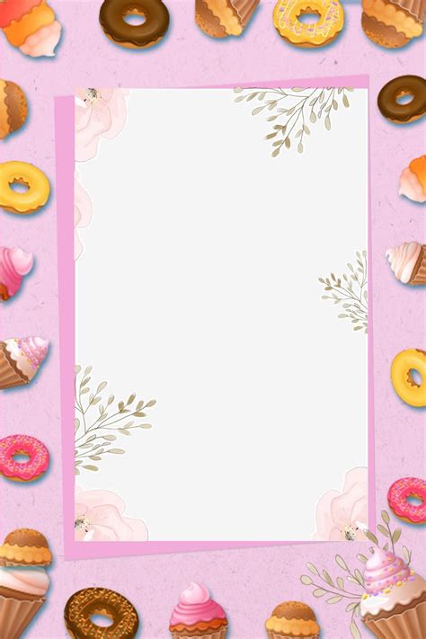 Ice Cream Dessert Shop Poster Background Template Artofit
