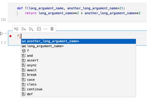 UX Cluttered Suggestion List When Triggering Autocomplete On Function