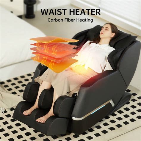 Real Relax Full Body Zero Gravity Shiatsu Recliner Electric Massage