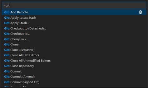 Git Visual Studio Code integración