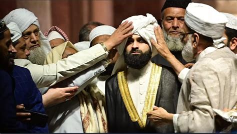 Jama Masjid Shahi Imam Who Is Syed Shaban Bukhari Who Became The 14th