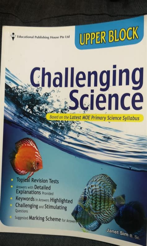 Upper Block Challenging Science Primary 4 5 6 PSLE Hobbies Toys