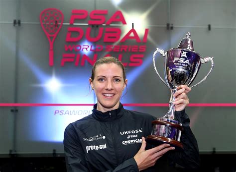 World No2 Professional Squash Player Laura Massaro Shares Motto Of