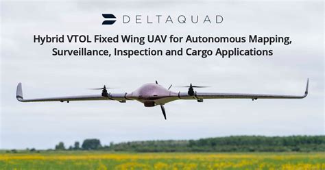 Vtol Mapping Drone Uav For Large Area Mapping Deltaquad Pro 55 Off