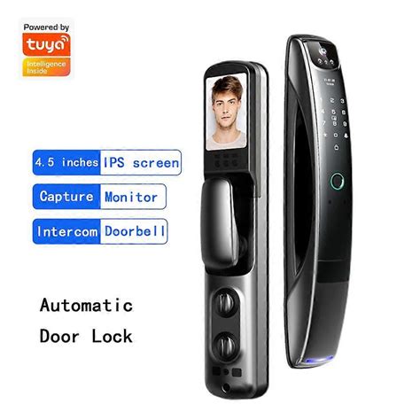 3d Face Recognition Intelligent Lock Tuya Smart Door Lock Fingerprint Digital Intercom