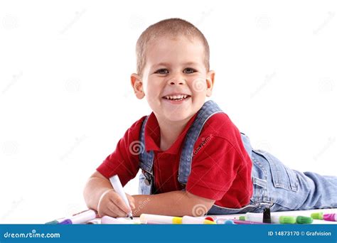 Teckning Arkivfoto Bild Av Isolerat Bild Barn Papper 14873170