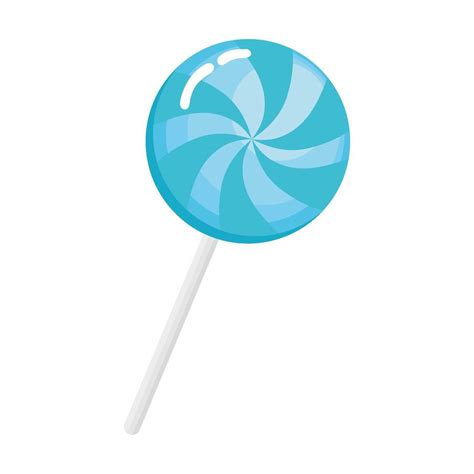 Blue Lollipop Candy 4102239 Vector Art At Vecteezy
