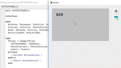 Delphi How To Avoid Writing A Component In The Form Definition In