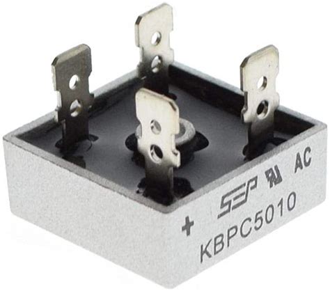 Buy Kbpc5010 Bridge Rectifier Diode 50 Ampere 1000 Volt Online In Egypt Micro Ohm Electronics