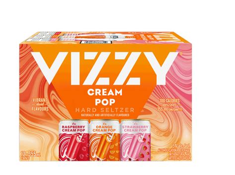 Vizzy Cream Pop Hard Seltzer Variety Pack Manitoba Liquor Mart
